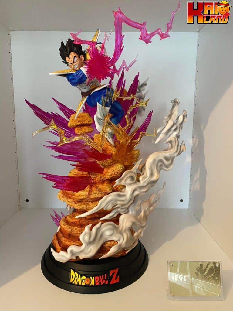 Dragon Ball Temple Studio Vegeta Galick Ho Resin Statue - Kaioland