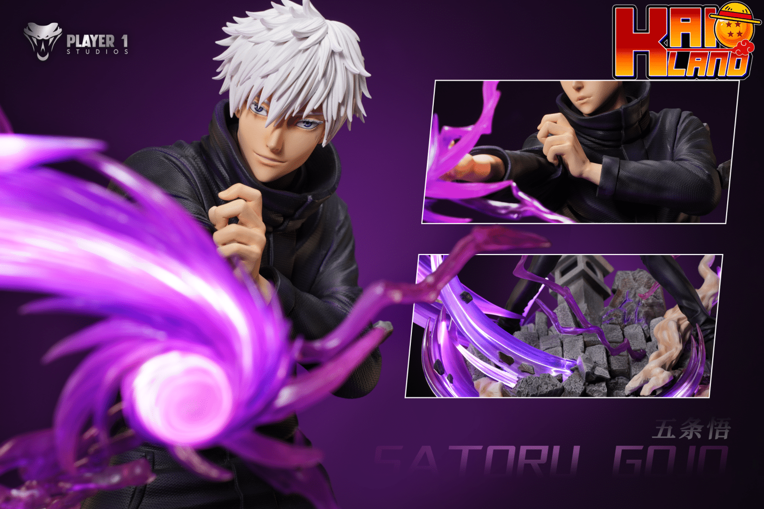 Jujutsu Kaisen Player 1 Gojo Satoru Resin Statue - Kaioland