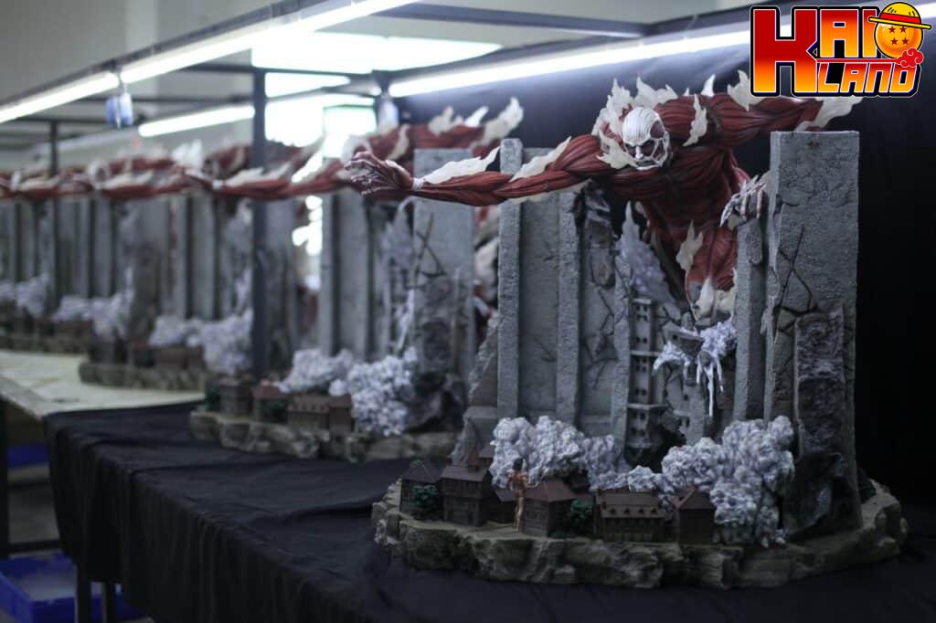 Attack On Titan Chikara Studio Colossal Titan Resin Statue - Kaioland