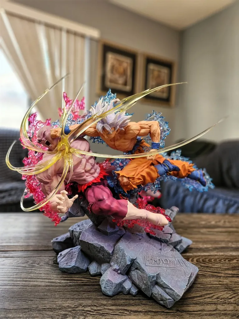 Dragon Ball Buu X UK Studio Goku MUI Vs Jiren Resin Statue - Kaioland