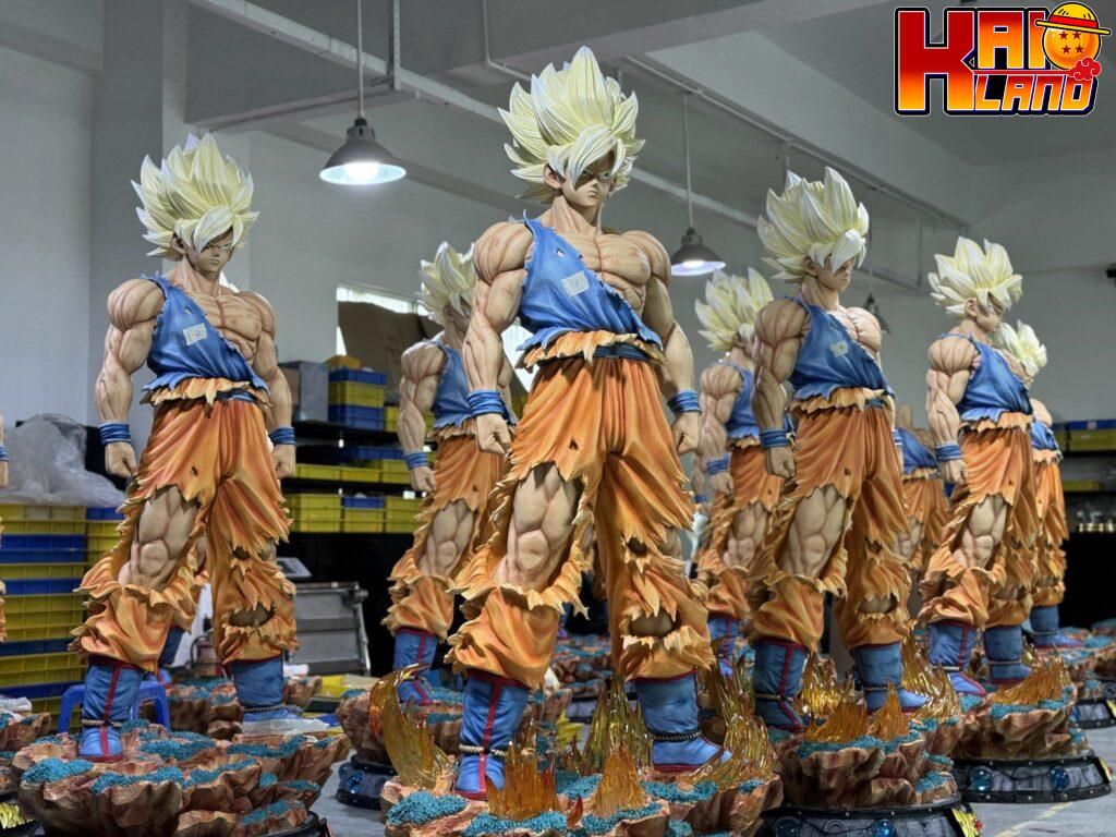 Dragon Ball Infinite Studio Goku Saiyan Namek Lifesize Resin Statue ...