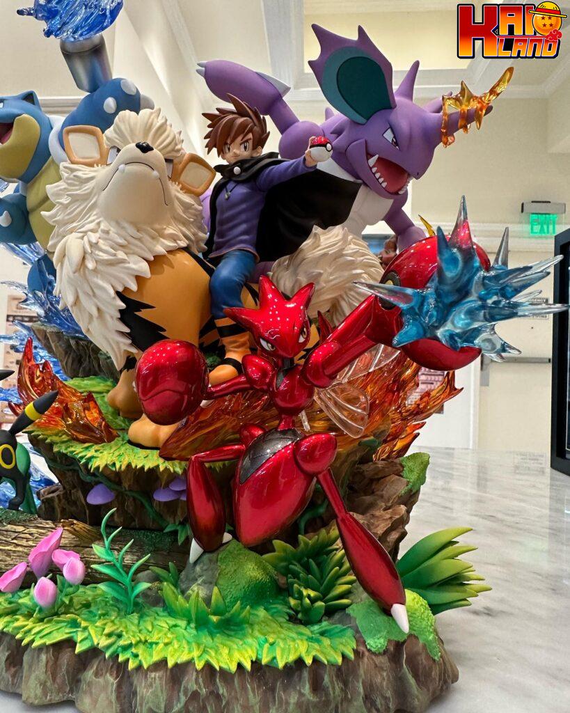 Pokemon EGG Studio Team Blue Oak Resin Statue - Kaioland
