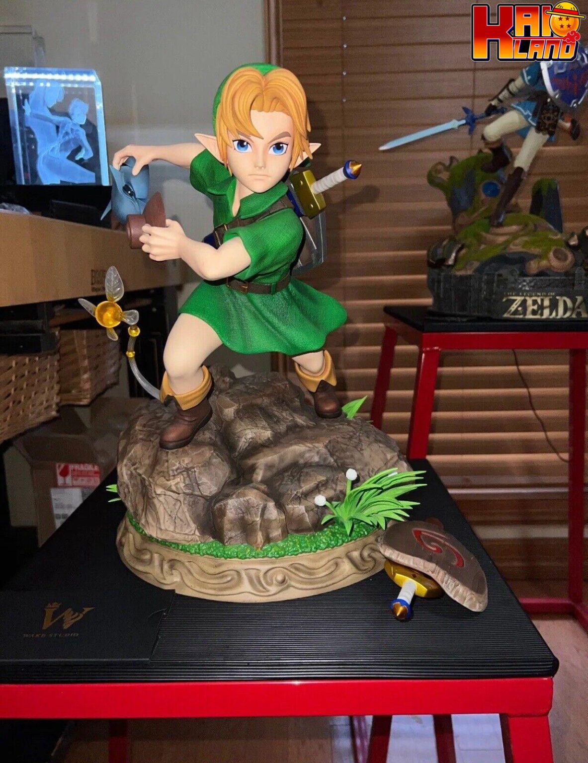 The Legend Of Zelda Wake Studio Link Resin Statue - Kaioland