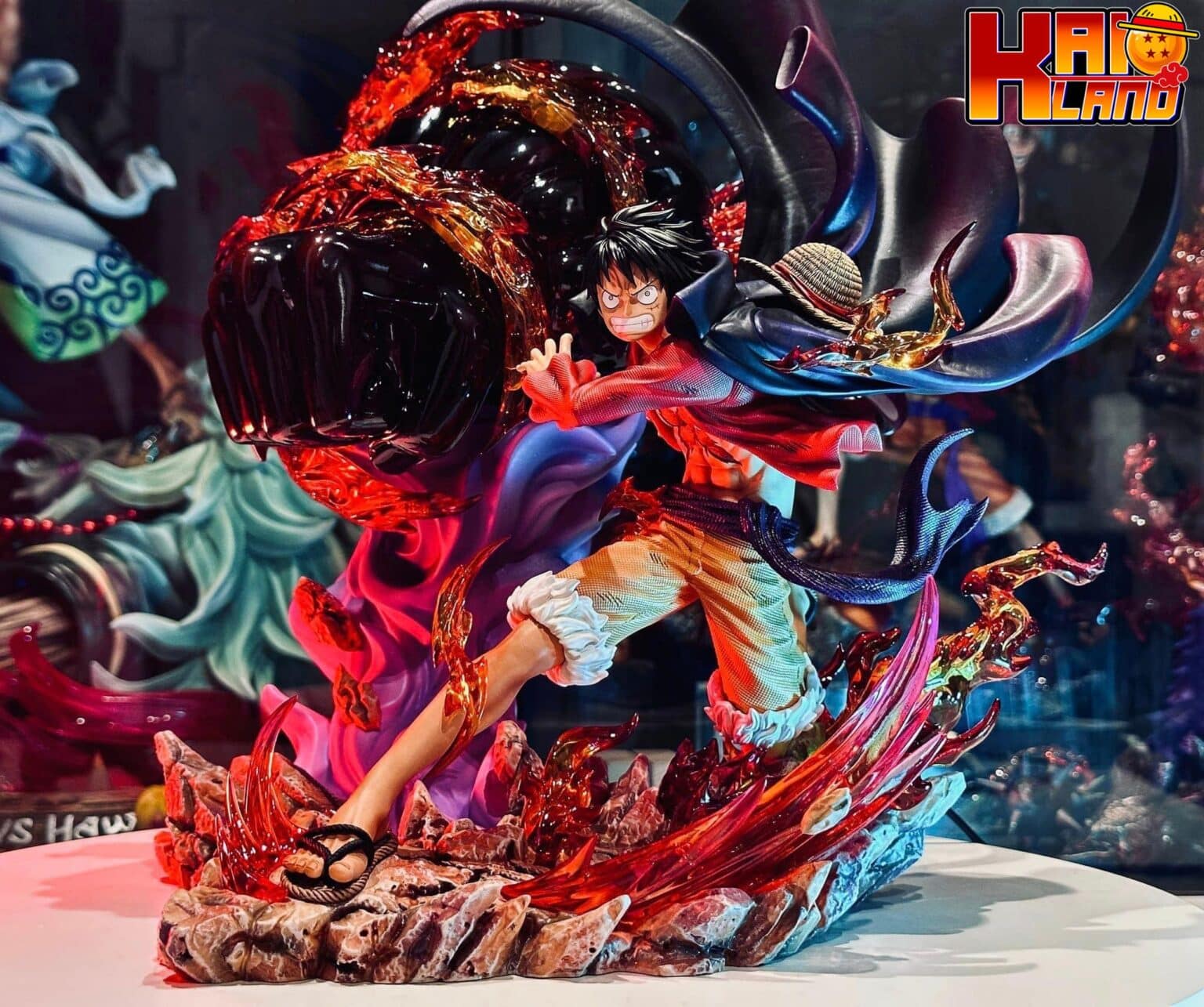 One Piece LX Studio Luffy Attack Resin Statue - Kaioland