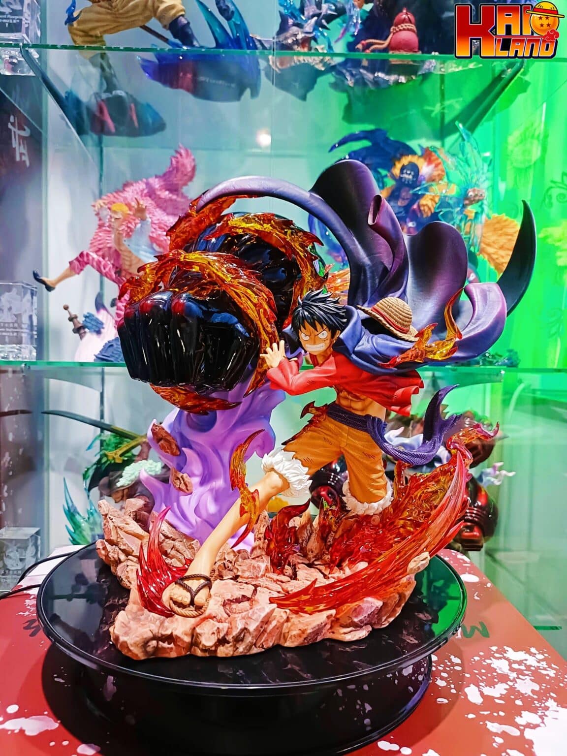 One Piece LX Studio Luffy Attack Resin Statue - Kaioland