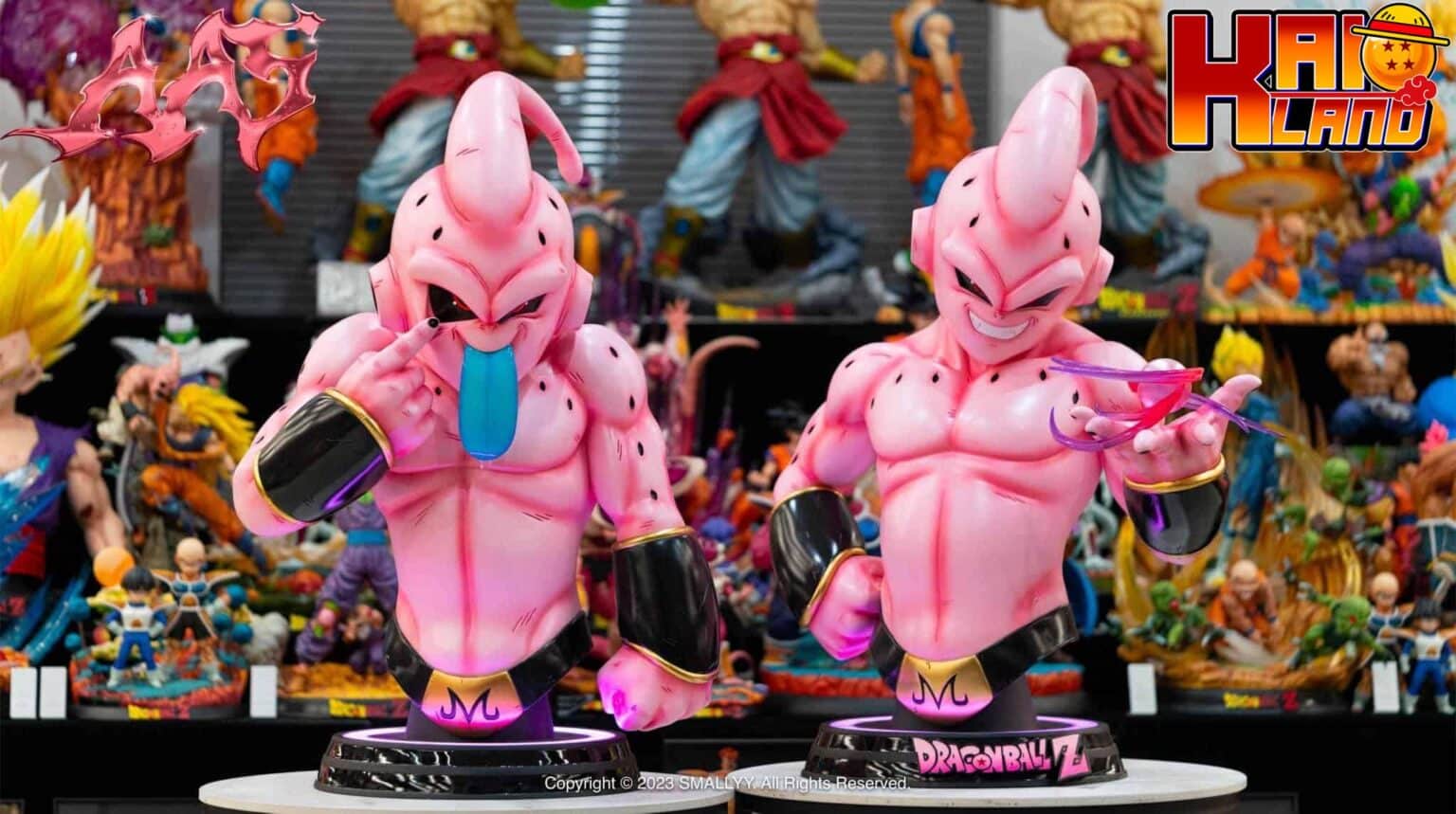 Dragon Ball Army Ant Studio Kid Buu Bust Resin Statue - Kaioland