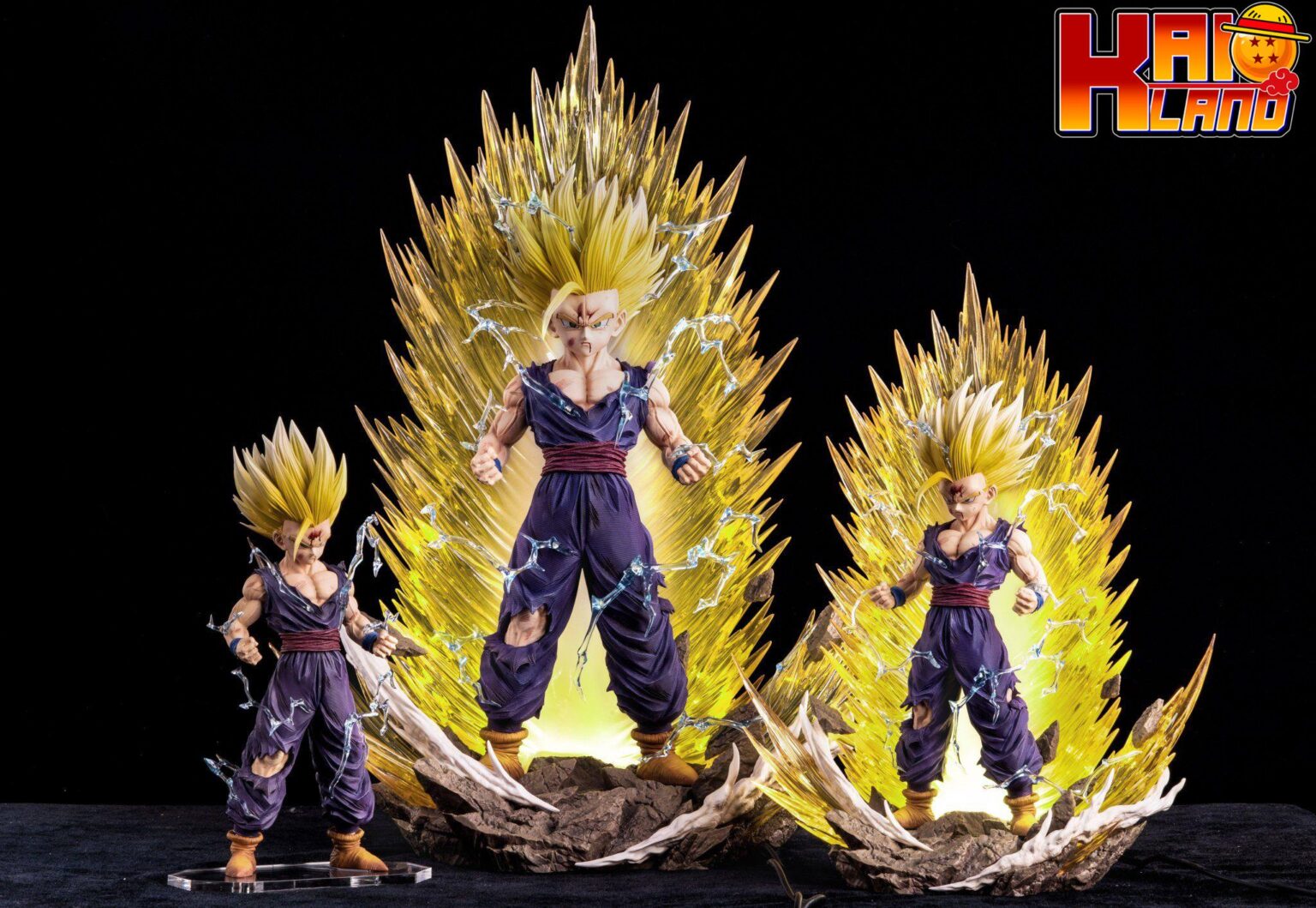 Dragon Ball Hero Belief Studio SSJ2 Gohan Resin Statue - Kaioland