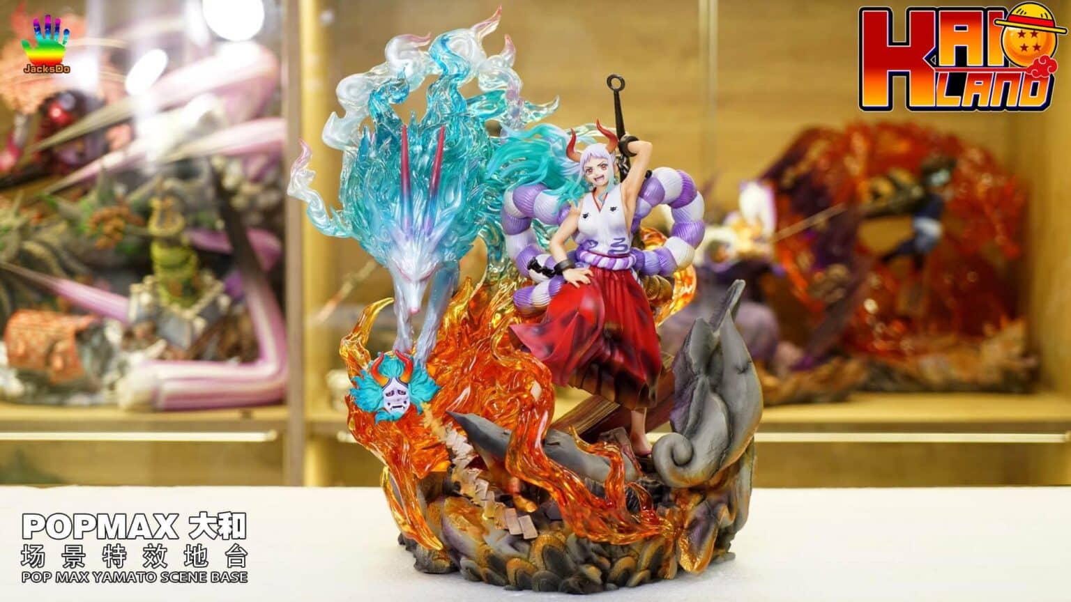 One Piece JacksDo Studio Yamato Scene Base Resin Statue - Kaioland