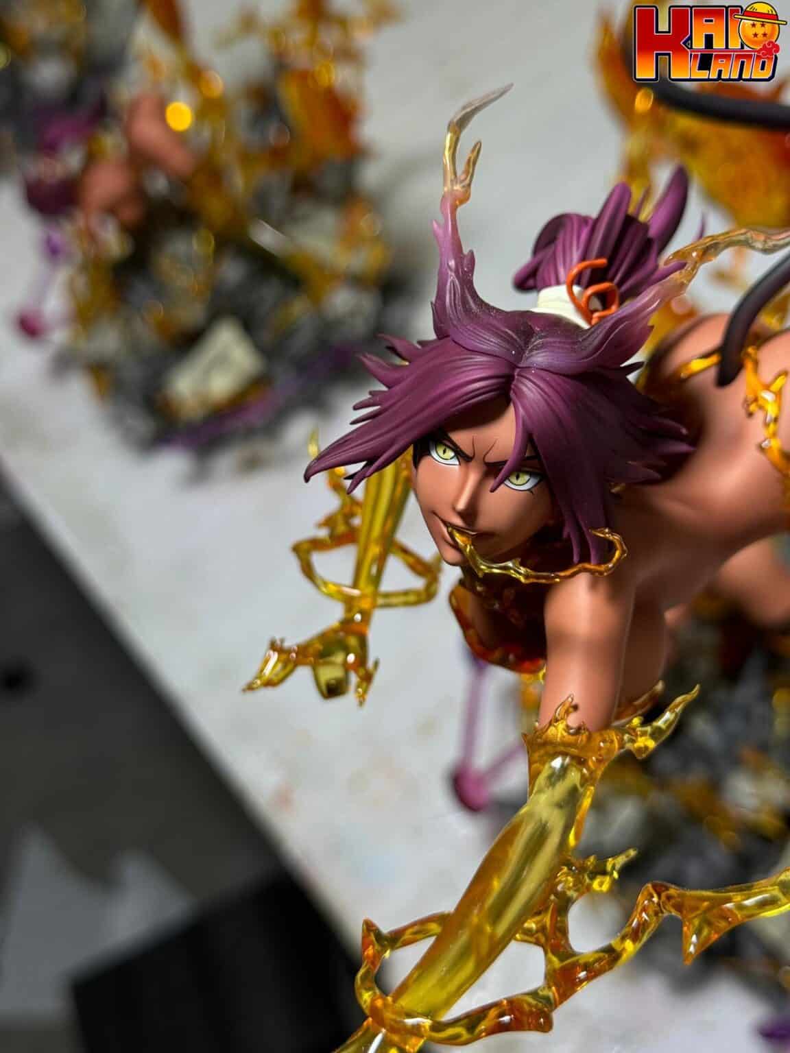 Bleach Blood Night Studio Shihouin Yoruichi Resin Statue - Kaioland