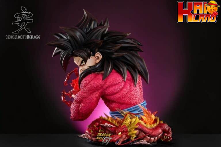 Dragon Ball KDC Goku Vegeta SSJ4 Bust Resin Statue - Kaioland