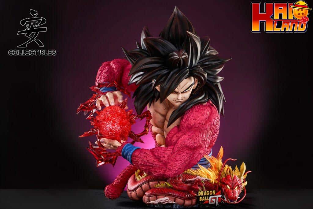 Dragon Ball KDC Goku Vegeta SSJ4 Bust Resin Statue - Kaioland