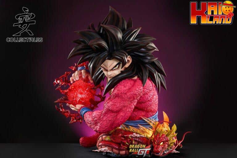 Dragon Ball KDC Goku Vegeta SSJ4 Bust Resin Statue - Kaioland