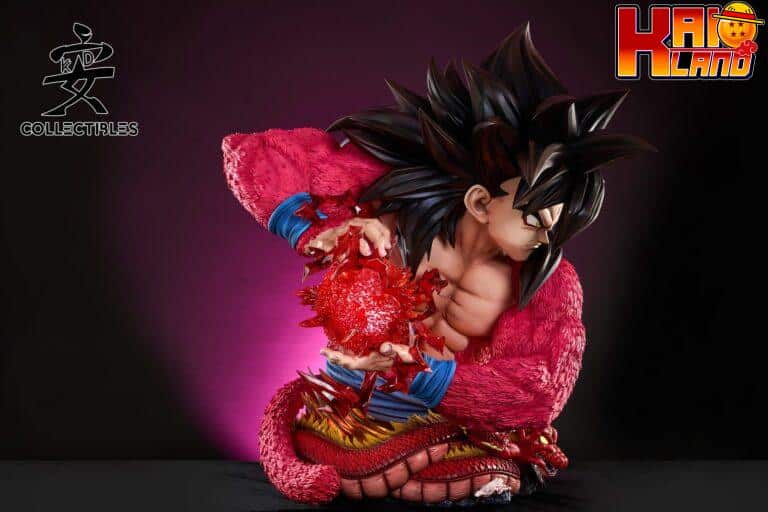 Dragon Ball KDC Goku Vegeta SSJ4 Bust Resin Statue - Kaioland