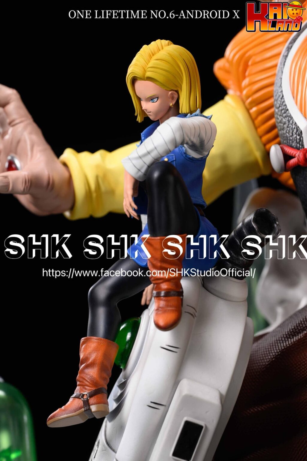 Dragon Ball SHK Studio One Lifetime Series No 6 Androids Resin Statue ...
