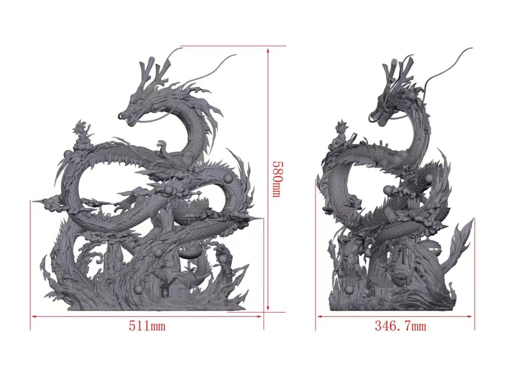 Dragon Ball CPR Studio Earth Shenron Resin Statue - Kaioland