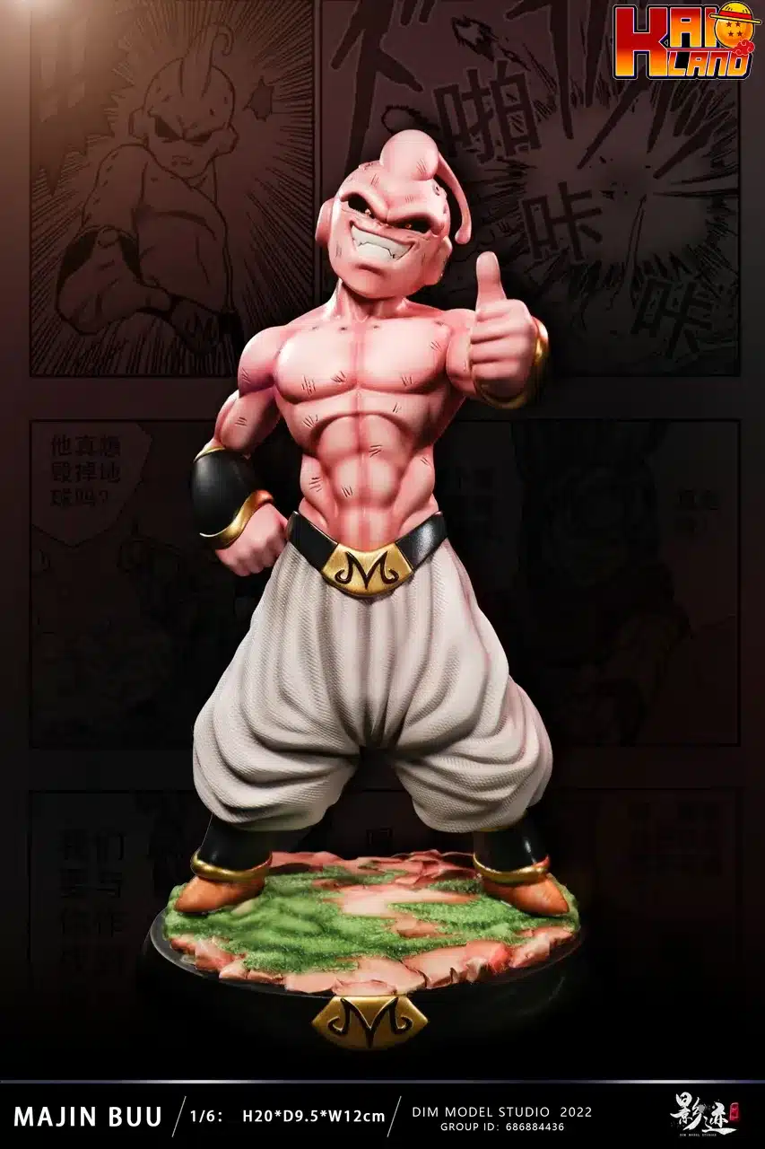 Dragon Ball DIM Studio Kid Buu Resin Statue - Kaioland