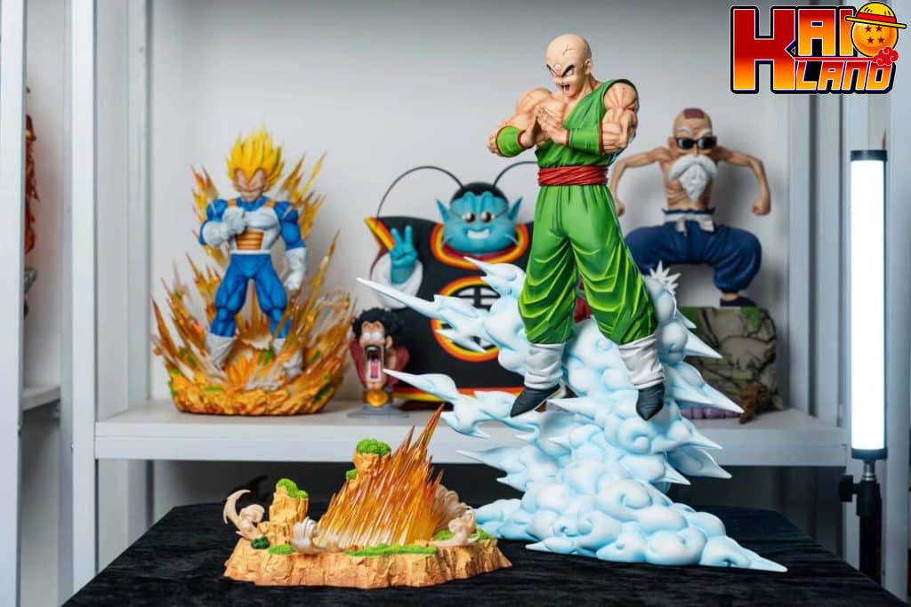 Dragon Ball Clouds Studio Tien Shin Han Resin Statue - Kaioland