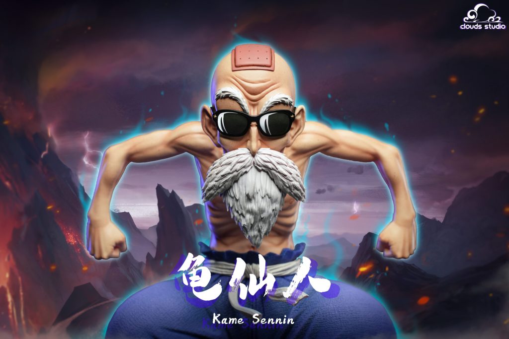 Dragon Ball Clouds Studio Master Roshi Resin Statue - Kaioland