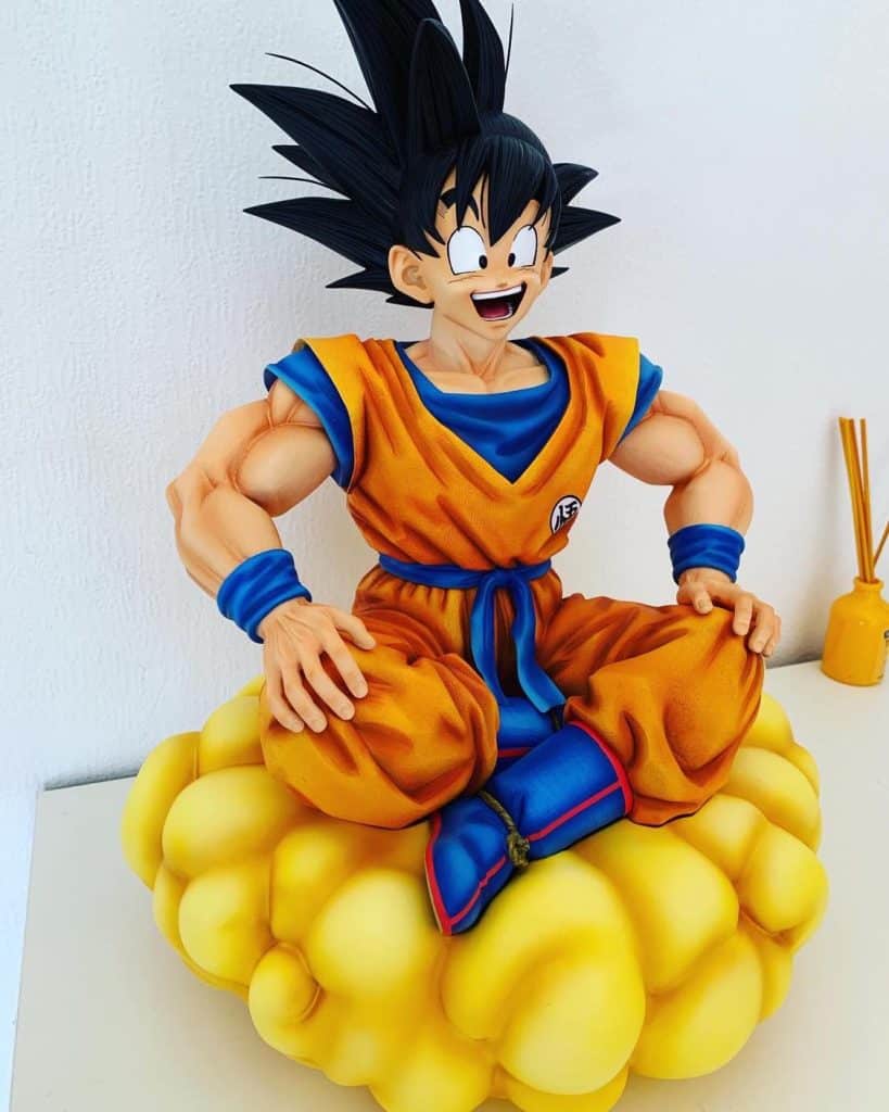 Dragon Ball Figure Class Goku Nimbus 3rd Scale Resin Statue - Kaioland