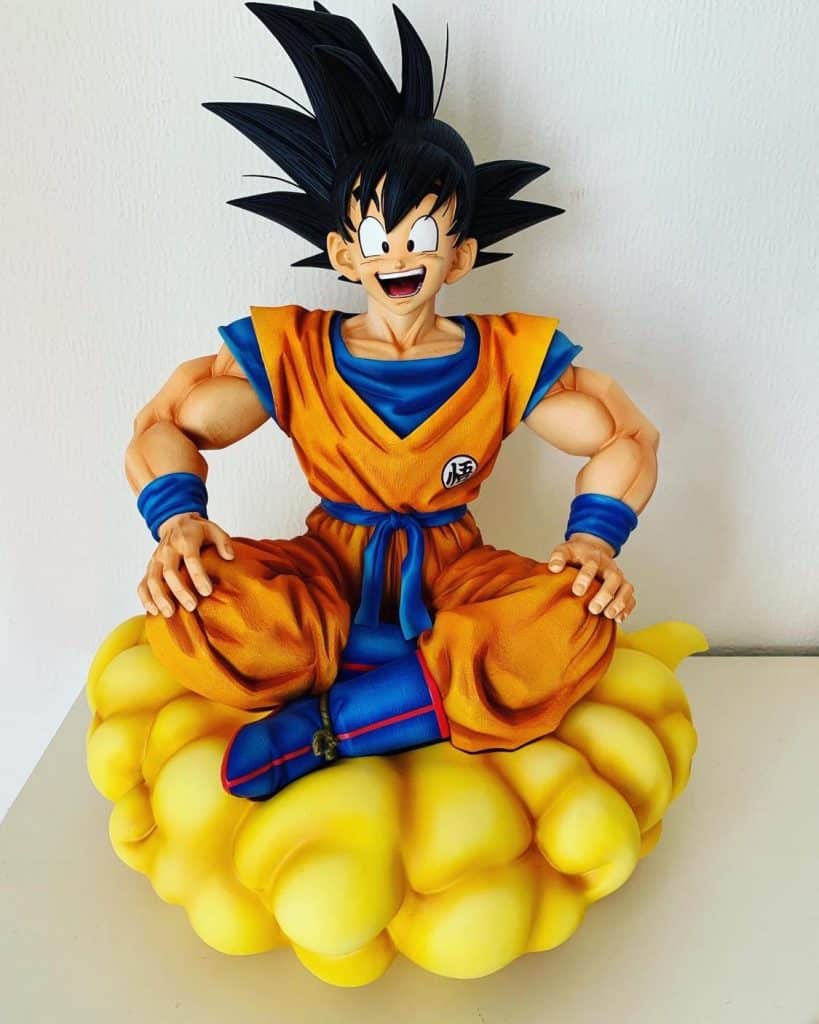 Dragon Ball Figure Class Goku Nimbus 3rd Scale Resin Statue - Kaioland