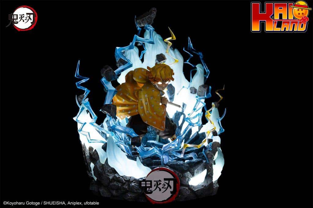 Kimetsu No Yaiba Zenitsu Infinity Studio Licensed Resin Statue - Kaioland