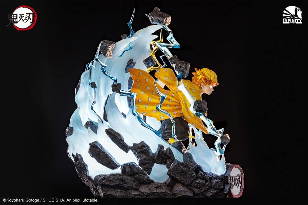 Kimetsu No Yaiba Zenitsu Infinity Studio Licensed Resin Statue - Kaioland
