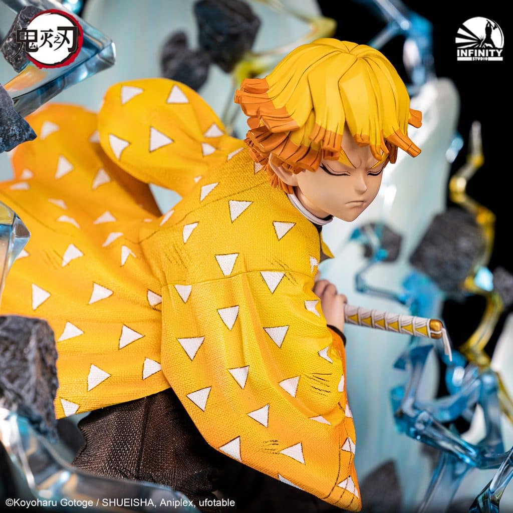 Kimetsu No Yaiba Zenitsu Infinity Studio Licensed Resin Statue - Kaioland