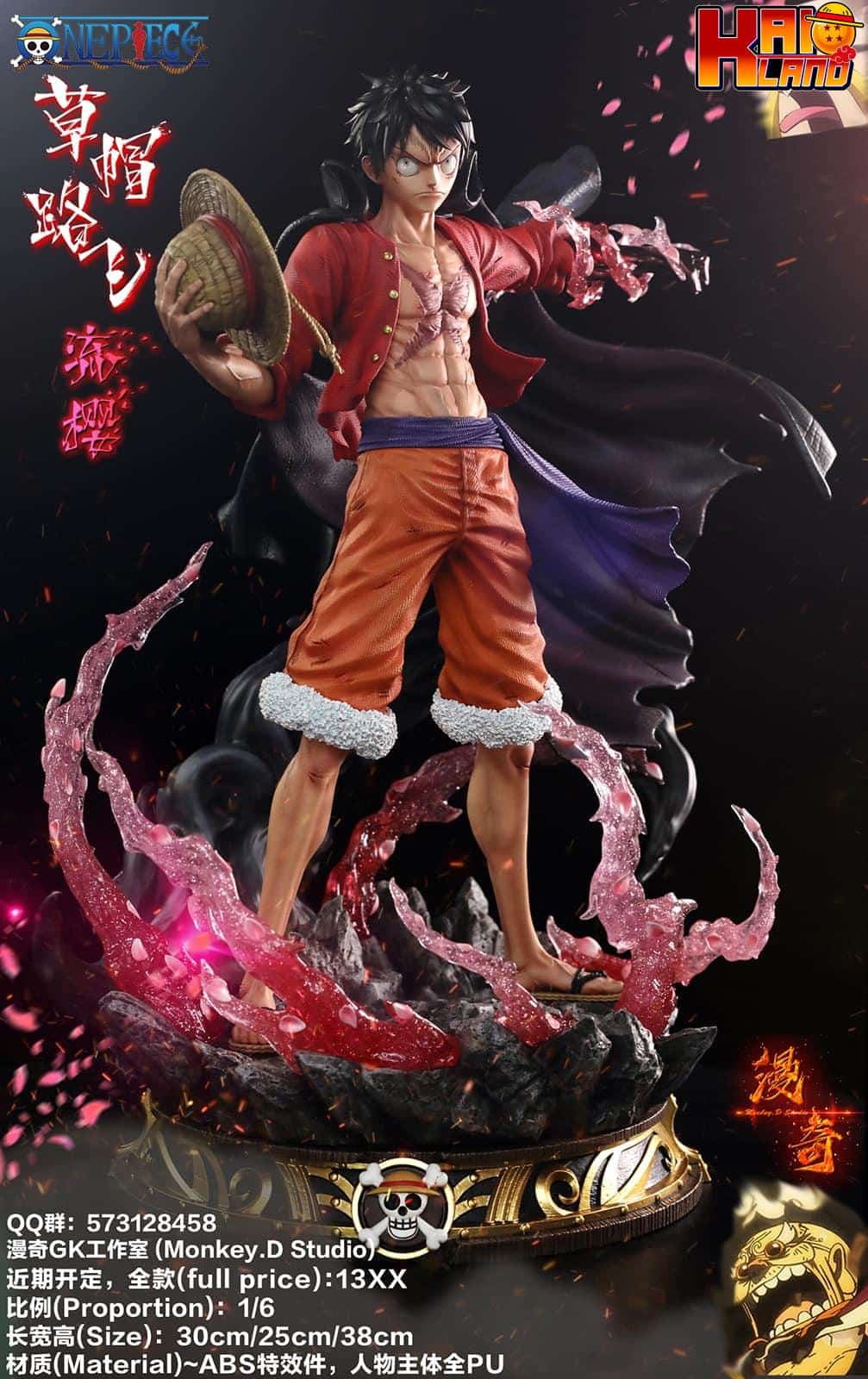 One Piece Monkey D. Studio Luffy Resin Statue - Kaioland