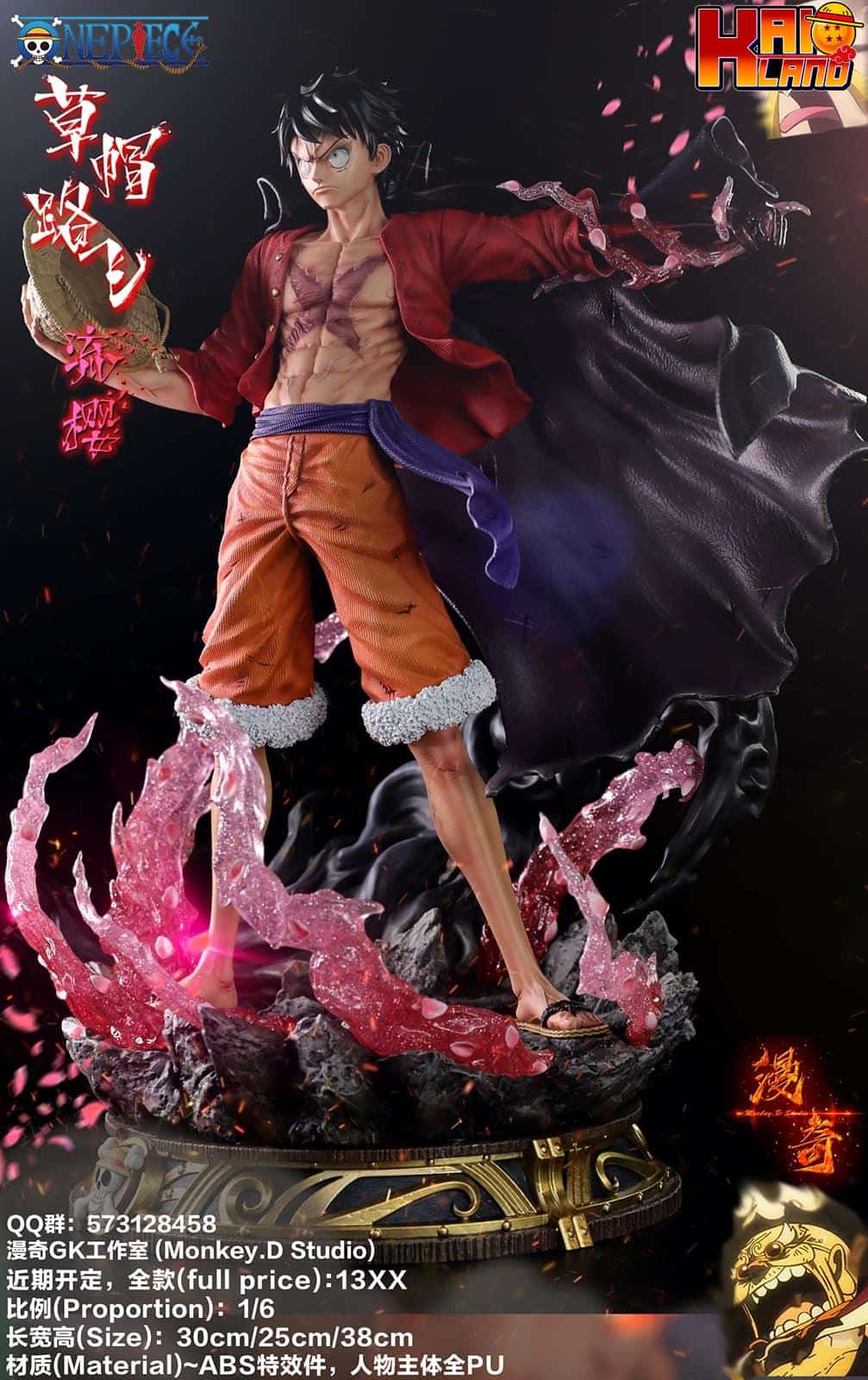One Piece Monkey D. Studio Luffy Resin Statue - Kaioland