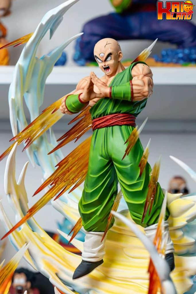 Dragon Ball Clouds Studio Tien Shin Han Resin Statue - Kaioland