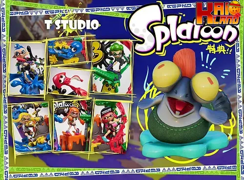 Splatoon Family T Studio Resin Statue - Kaioland