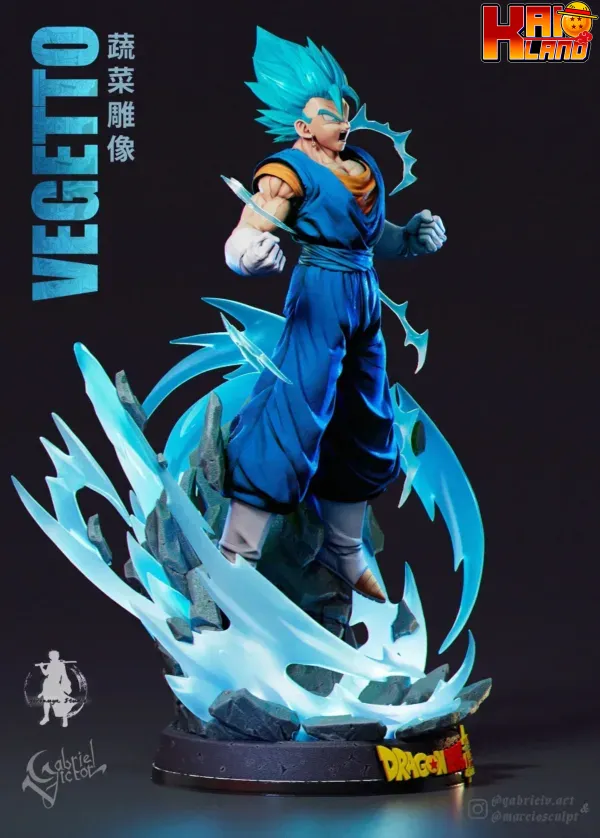 Dragon Ball Yorozuya Studio Vegito Blue Resin Statue - Kaioland