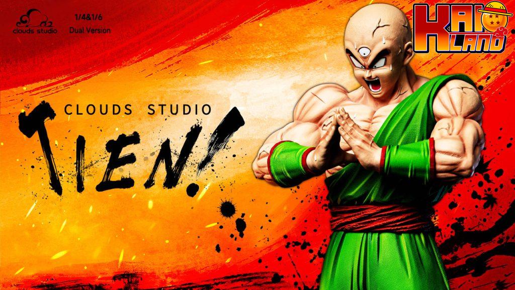 Dragon Ball Clouds Studio Tien Shin Han Resin Statue - Kaioland
