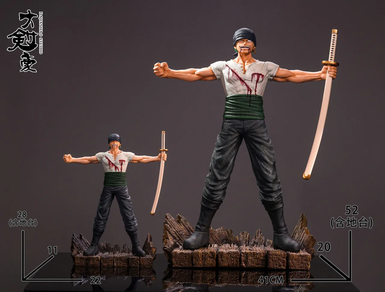 One Piece Di Tai She Studio Roronoa Zoro Dead Resin Statue - Kaioland