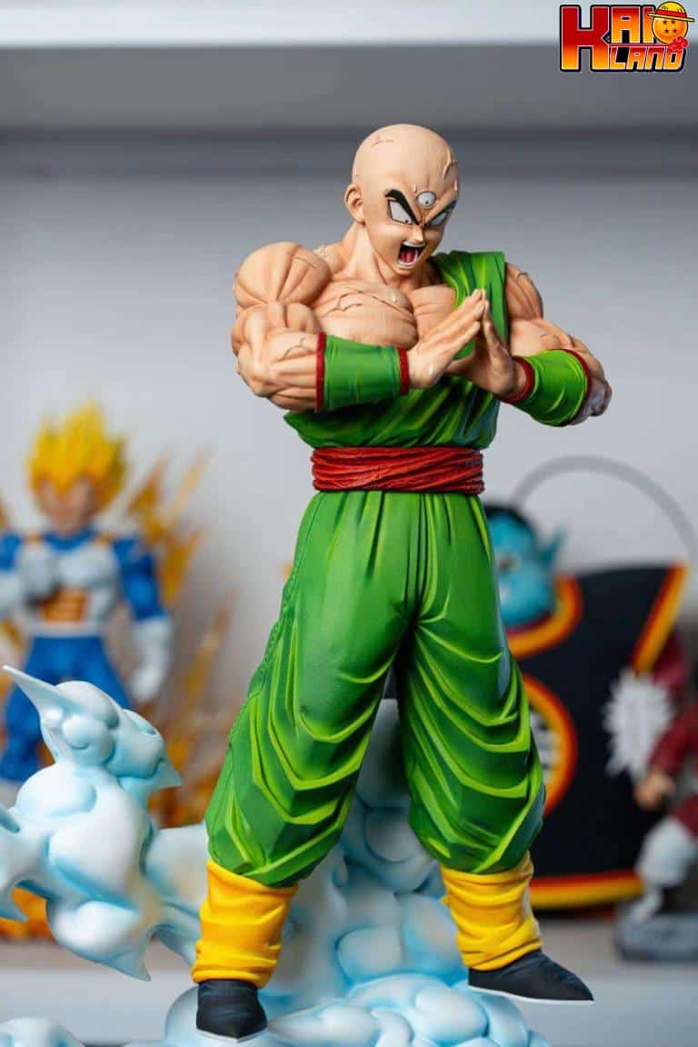 Dragon Ball Clouds Studio Tien Shin Han Resin Statue - Kaioland