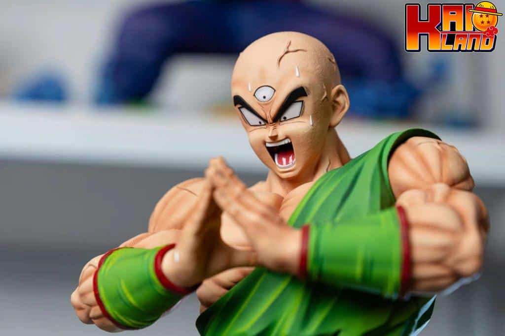 Dragon Ball Clouds Studio Tien Shin Han Resin Statue - Kaioland