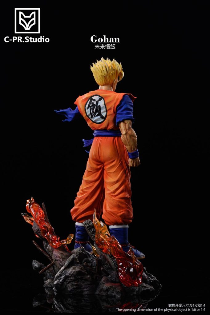 Statue en résine Dragon Ball CPR Studio Future Gohan - Kaioland