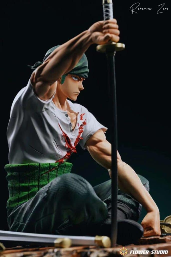 One Piece Flower Studio Roronoa Zoro Resin Statue - Kaioland