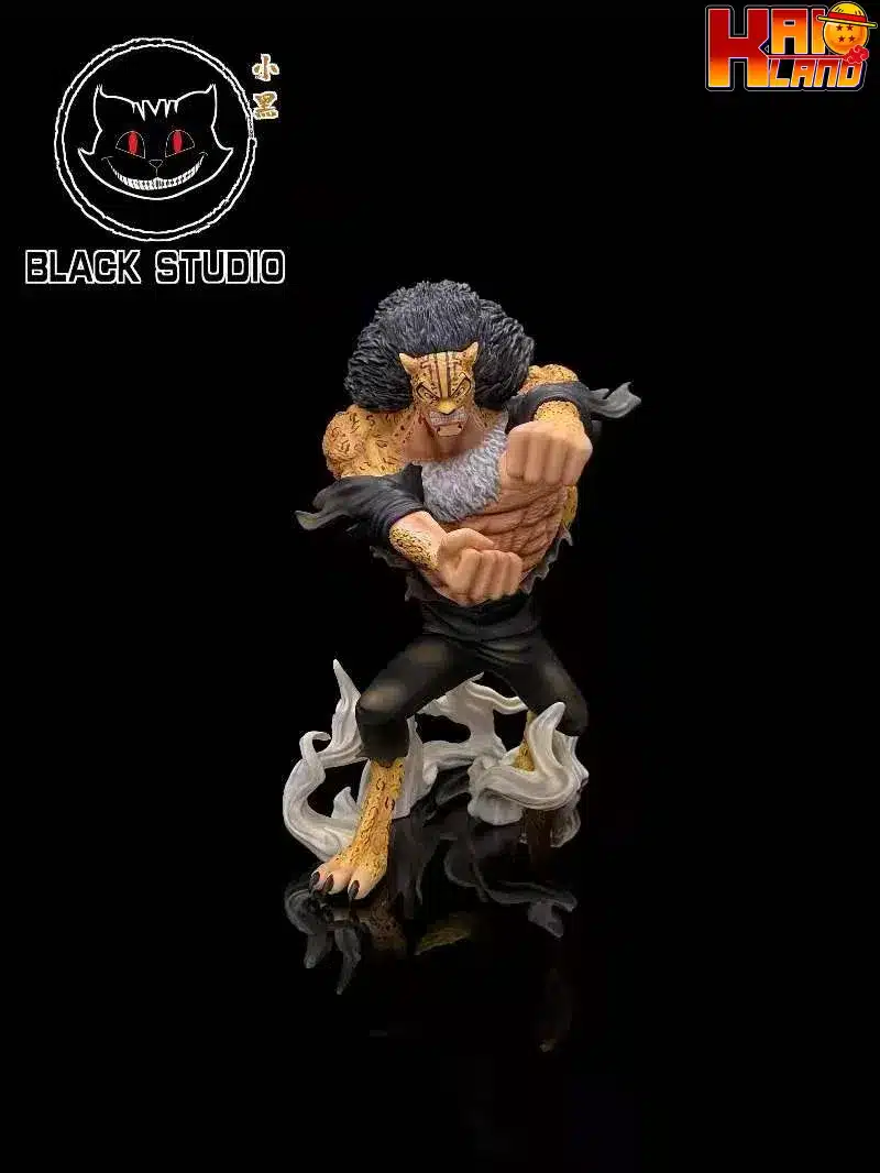 Statue en résine One Piece Black Studio Rob Lucci Pop Max - Kaioland