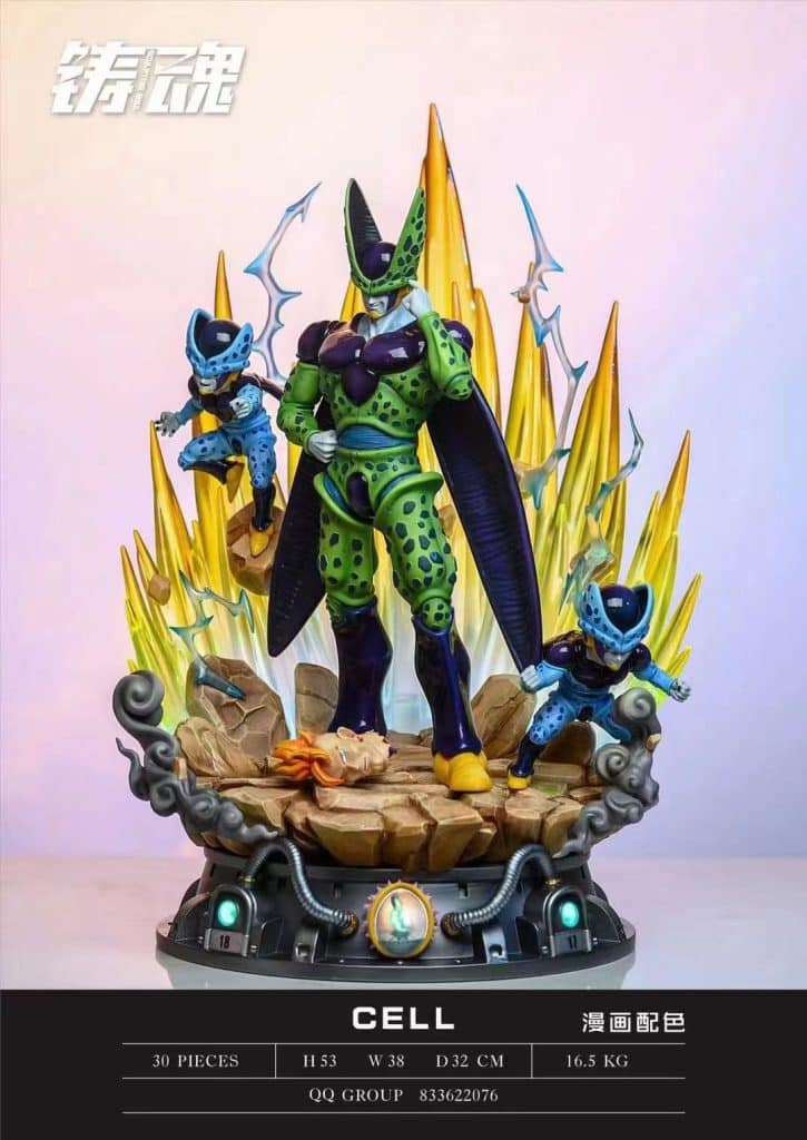 Dragon Ball Sculpting Soul Studio Cell Resin Statue - Kaioland