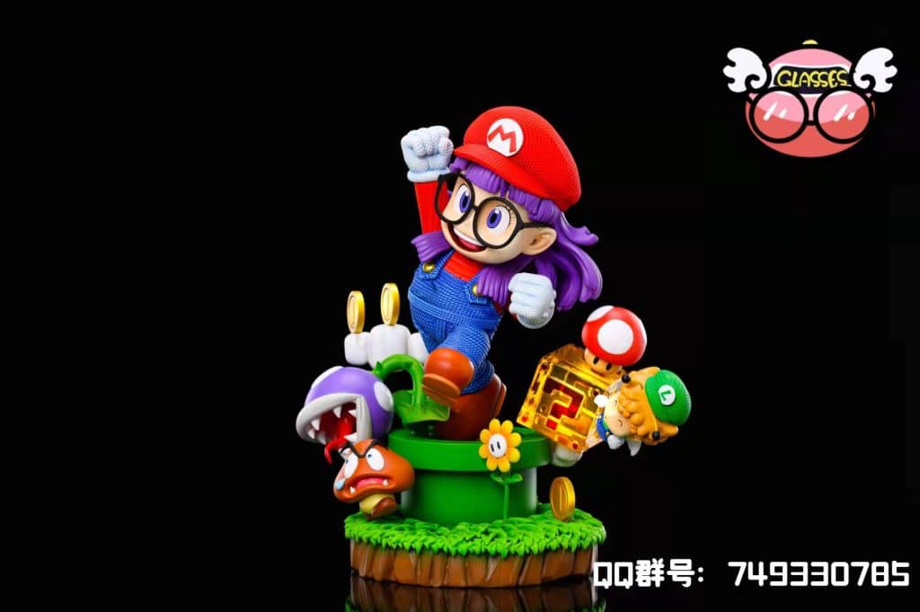 Superidol Dragon Ball Arale Mario Bros Resin Statue - Kaioland