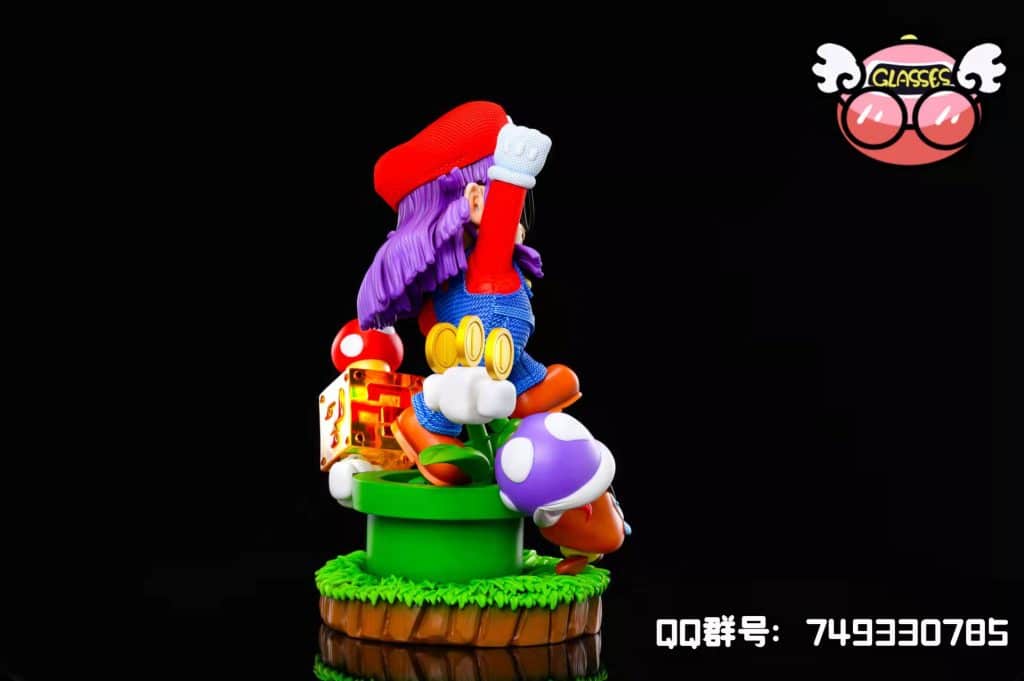 Superidol Dragon Ball Arale Mario Bros Resin Statue - Kaioland