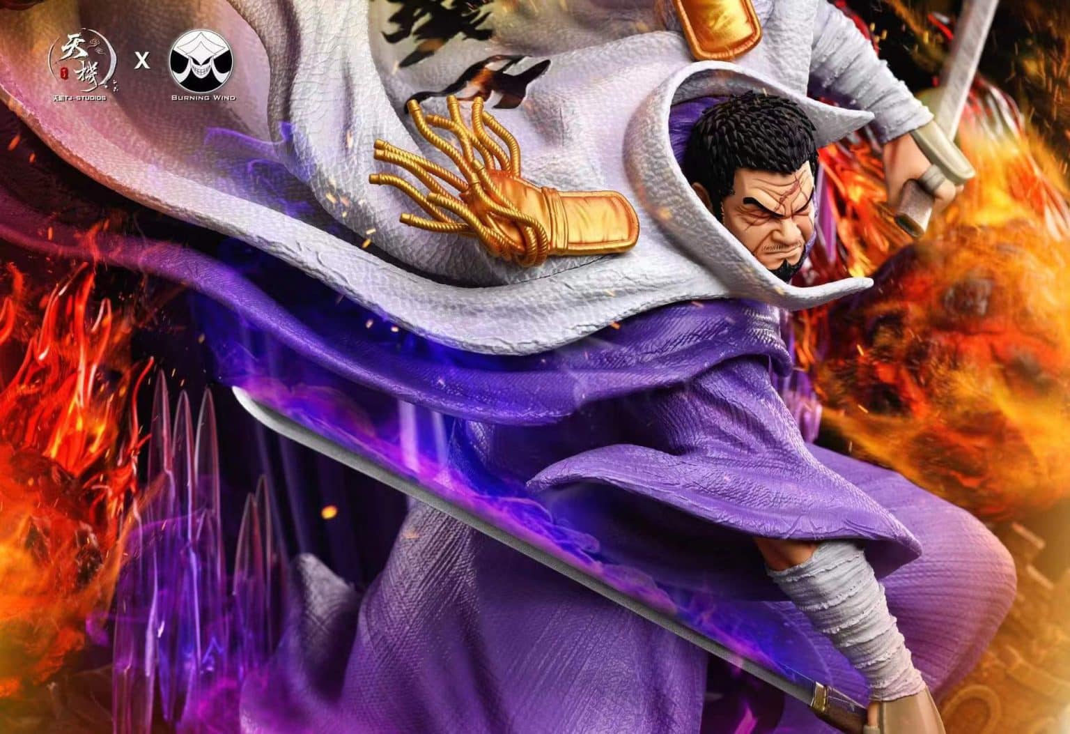 One Piece Burning Wind Fujitora Resin Statue - Kaioland