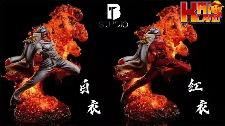One Piece BT Studio Akainu White-Red Resin Statue - Kaioland