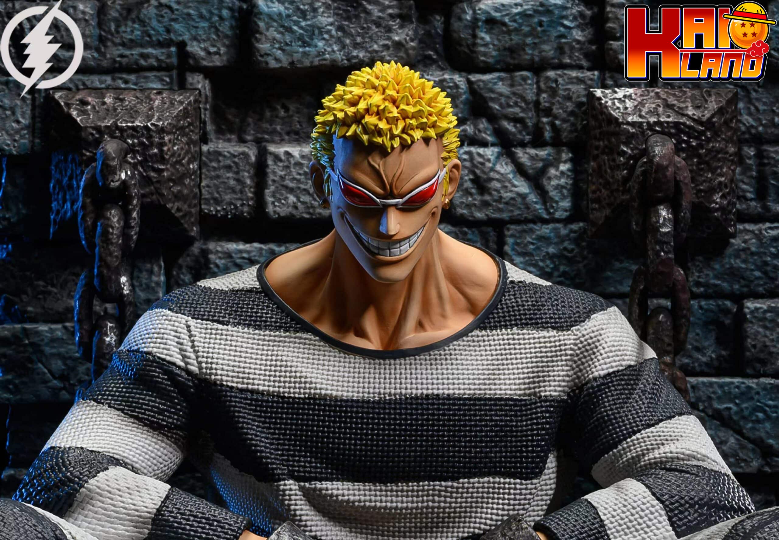One Piece Lightning Studio Vol 1 Impel Down Doflamingo Resin Statue ...