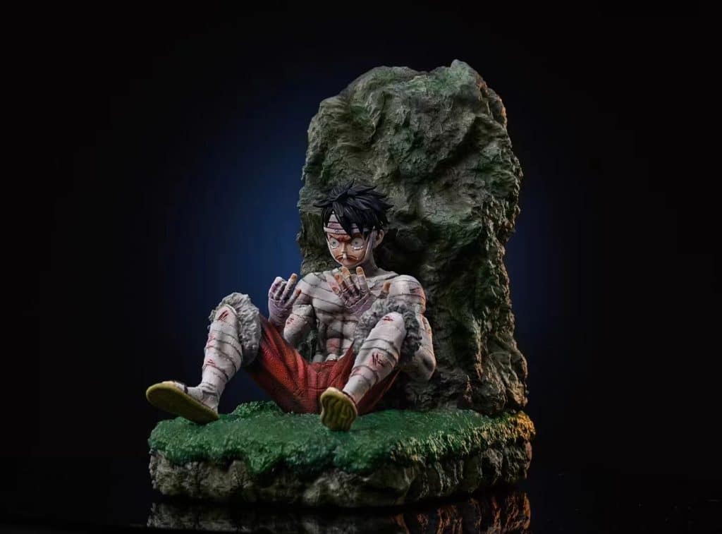 One Piece Wifi Studio Luffy Damaged Resin Statue - Kaioland
