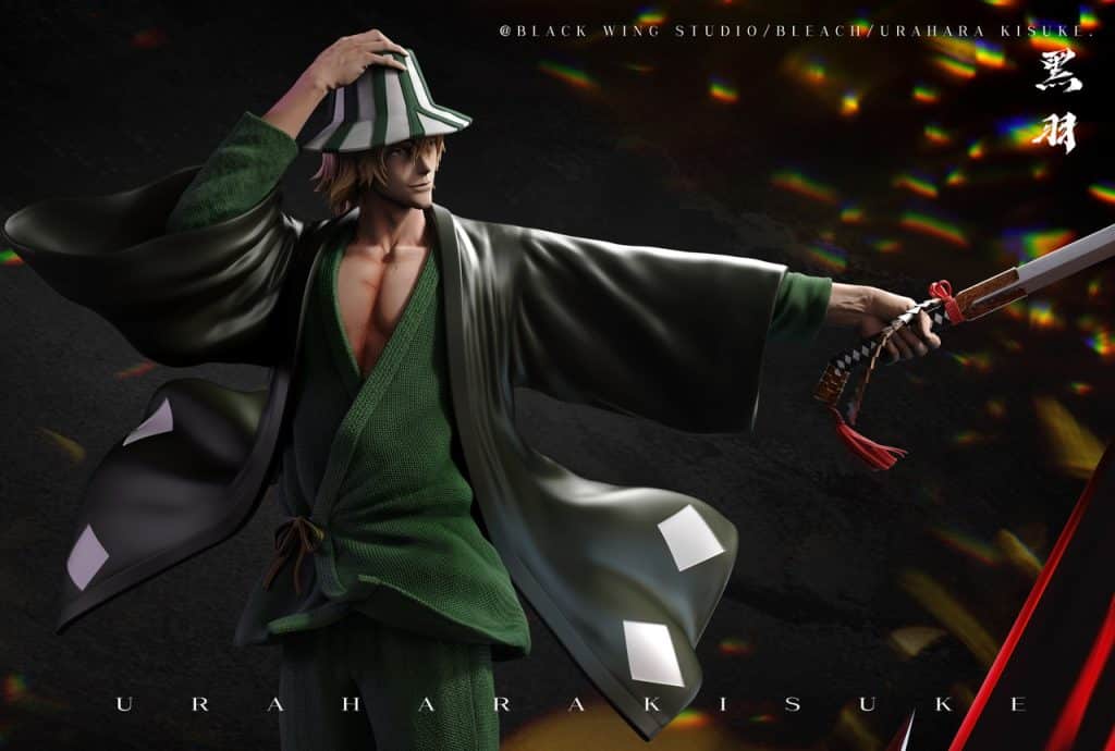 Bleach BlackWing Studio Kisuke Urahara Resin Statue - Kaioland