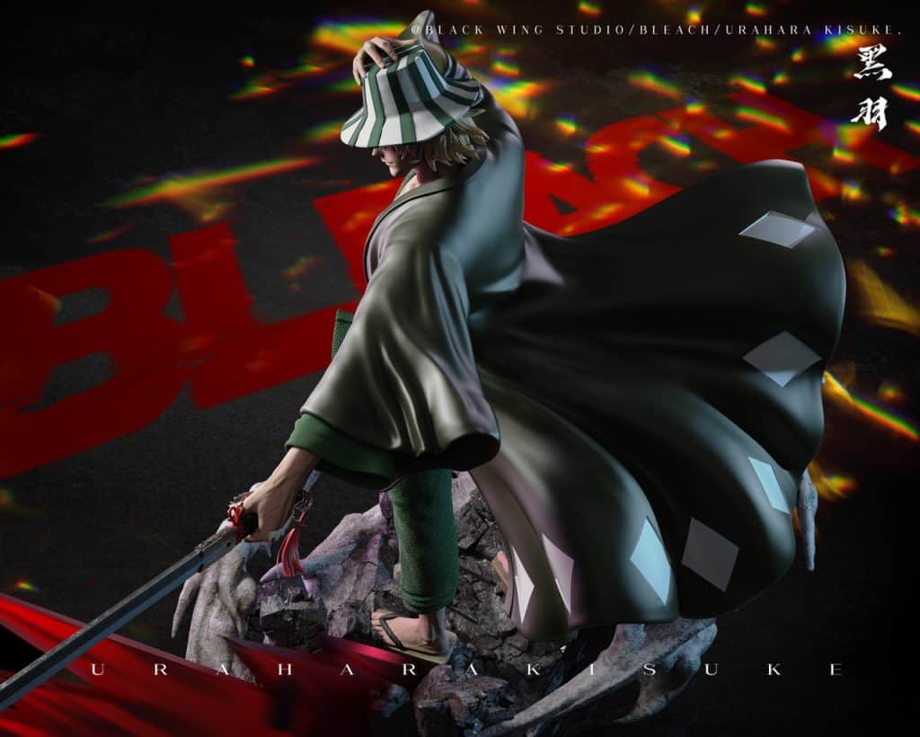 Bleach BlackWing Studio Kisuke Urahara Resin Statue - Kaioland