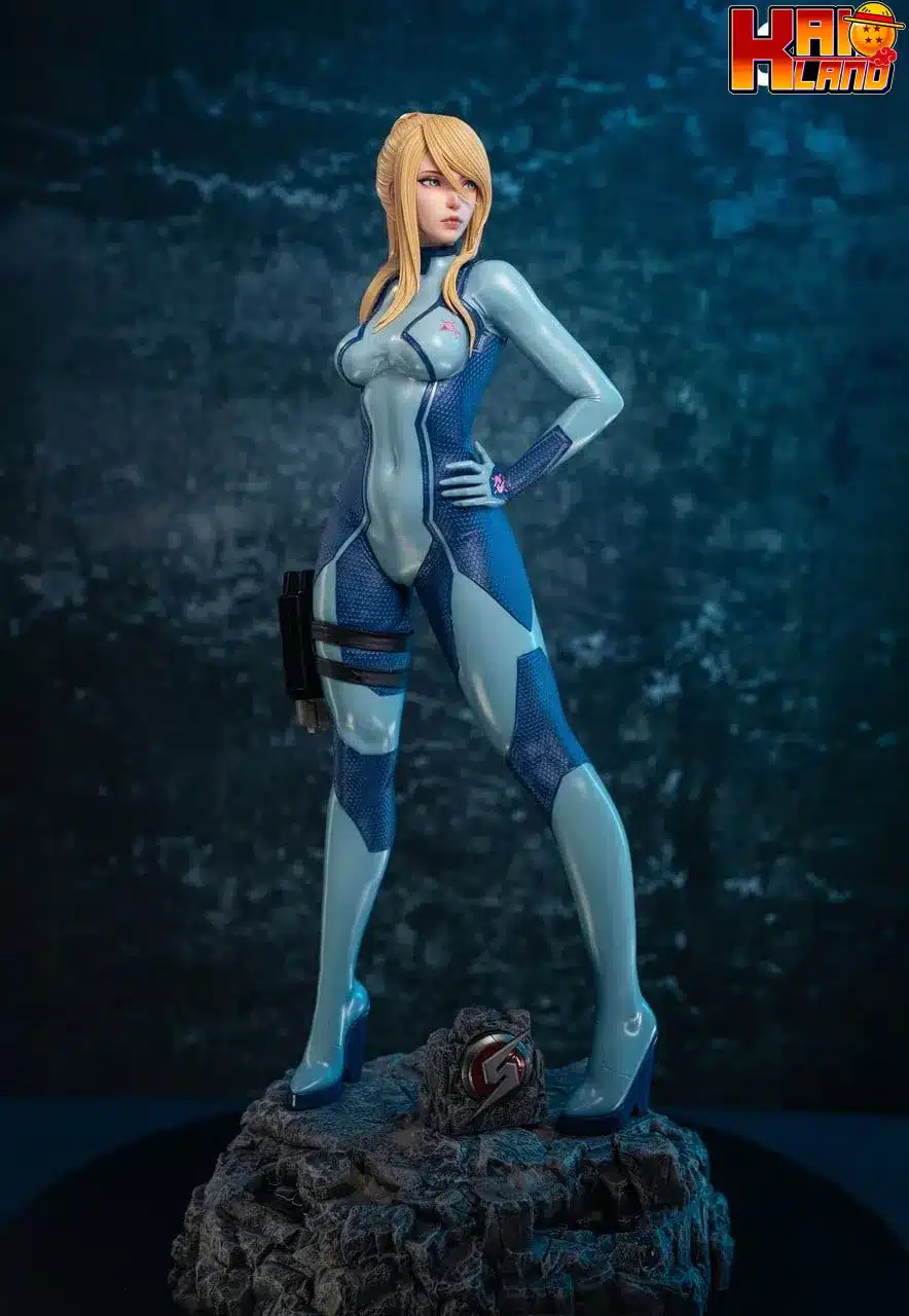 Metroid Dread Creation Studio Samus Aran Resin Statue - Kaioland