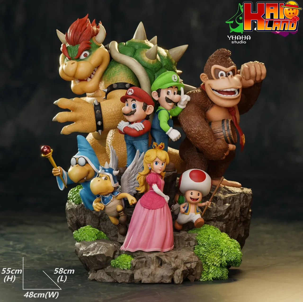Mario Bros JOY Station YHAHA Studio Mario Film Resin Statue - Kaioland